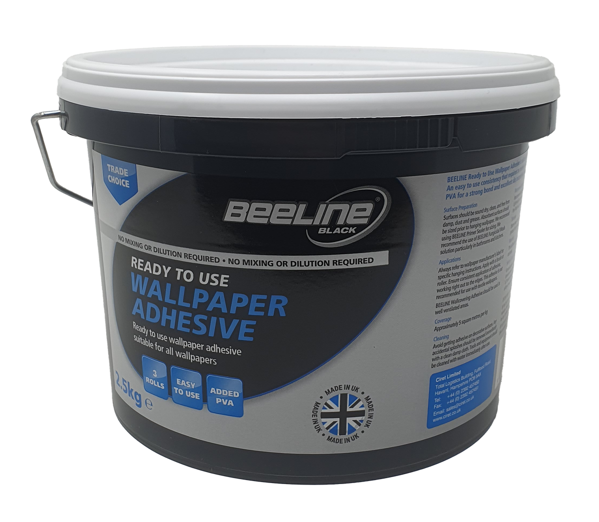 Beeline Ready Mixed All Purpose Adhesive (code HBDRRN25, HBDRRN50, HBD ...