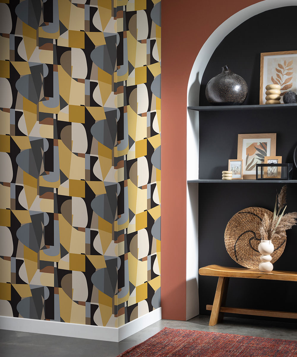 TROPICAL HOUSE Wallpaper Pattern No 687569 – Aspiring Walls