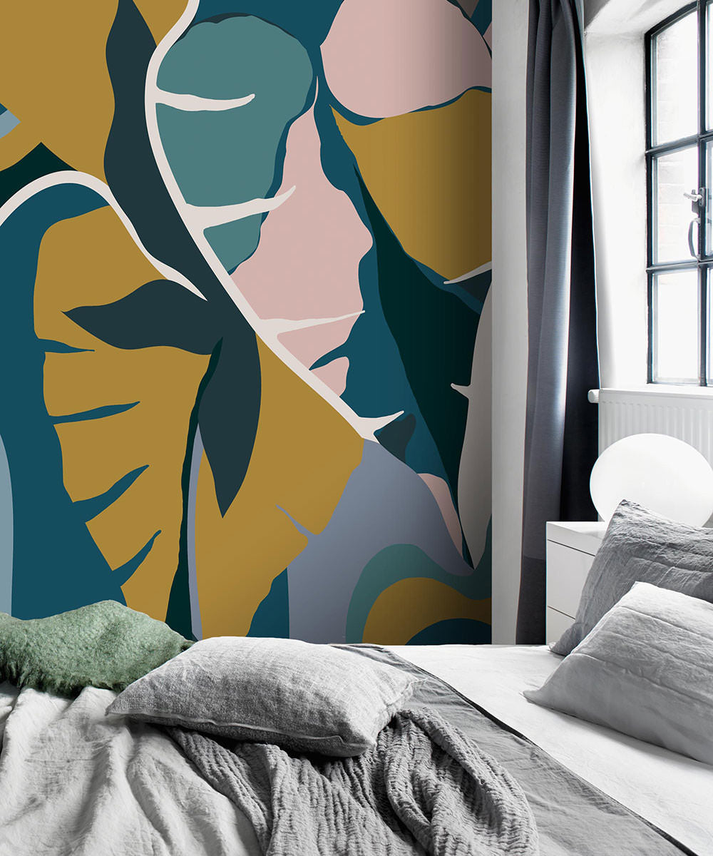 TROPICAL HOUSE Wallpaper Pattern No 688177 – Aspiring Walls