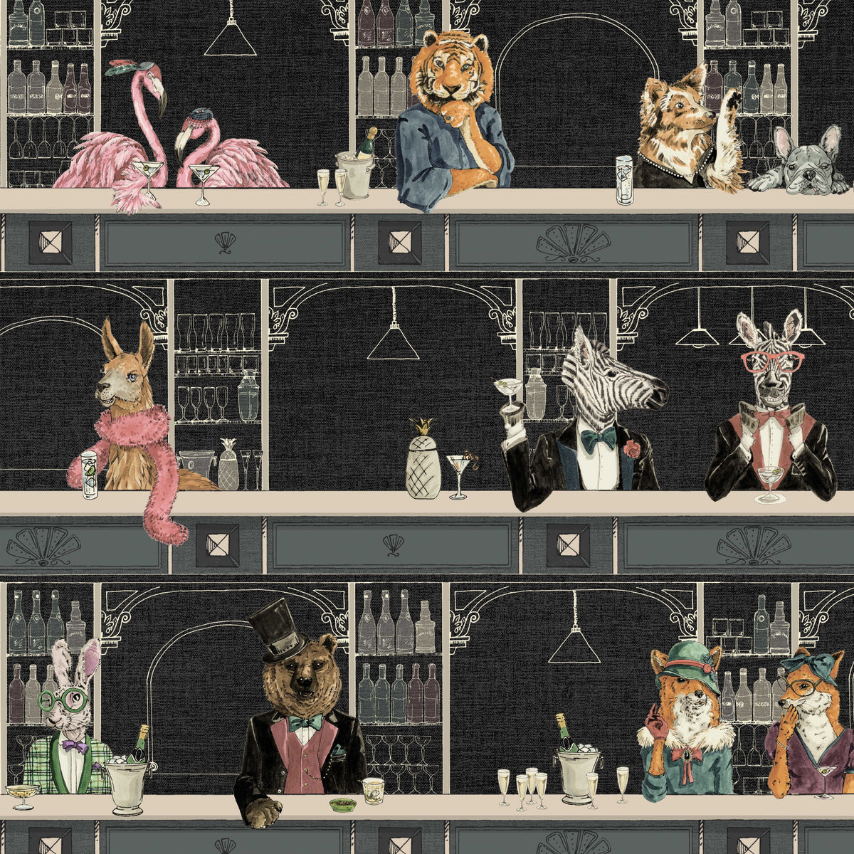 BRAND MCKENZIE Wallpaper Pattern No BMCF003/07D - Happy Hour – Aspiring ...