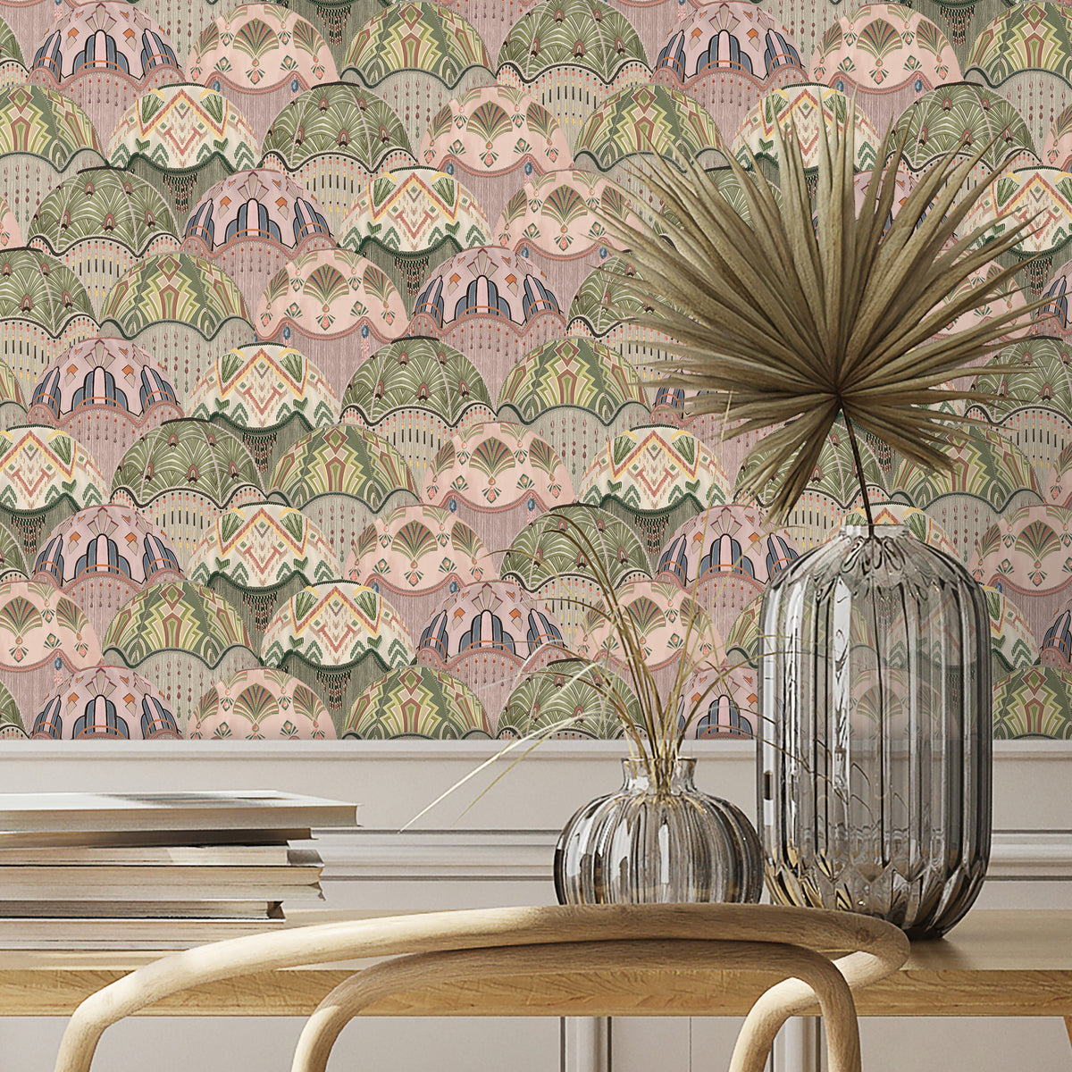 BRAND MCKENZIE Wallpaper Pattern No BMHD002/09C - Silk Shades ...