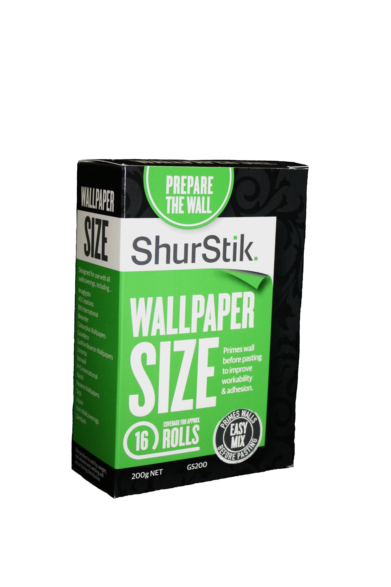 Shurstik Green Granulated Size (code GS100, GS200, GS400, GS2000, GS50 ...