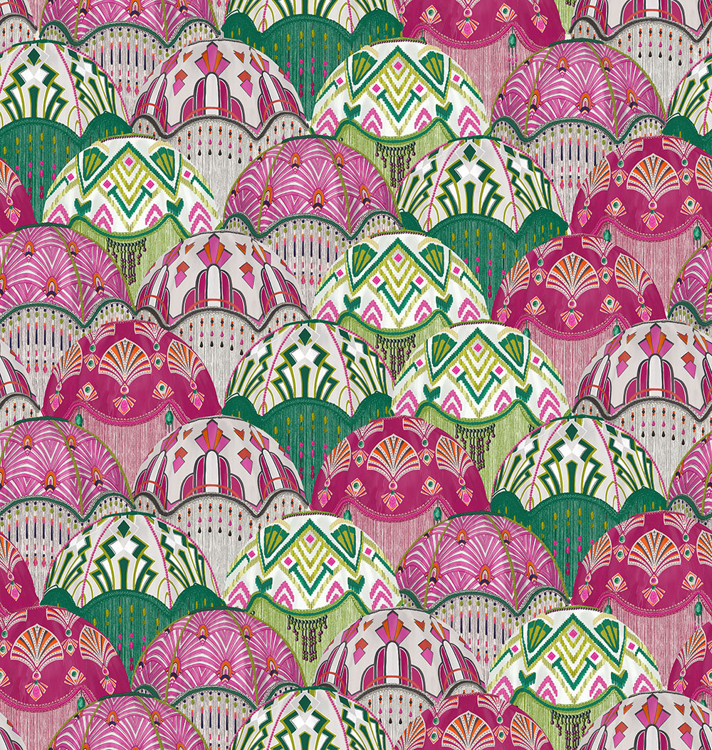 BRAND MCKENZIE Wallpaper Pattern No BMHD002/09A - Silk Shades ...