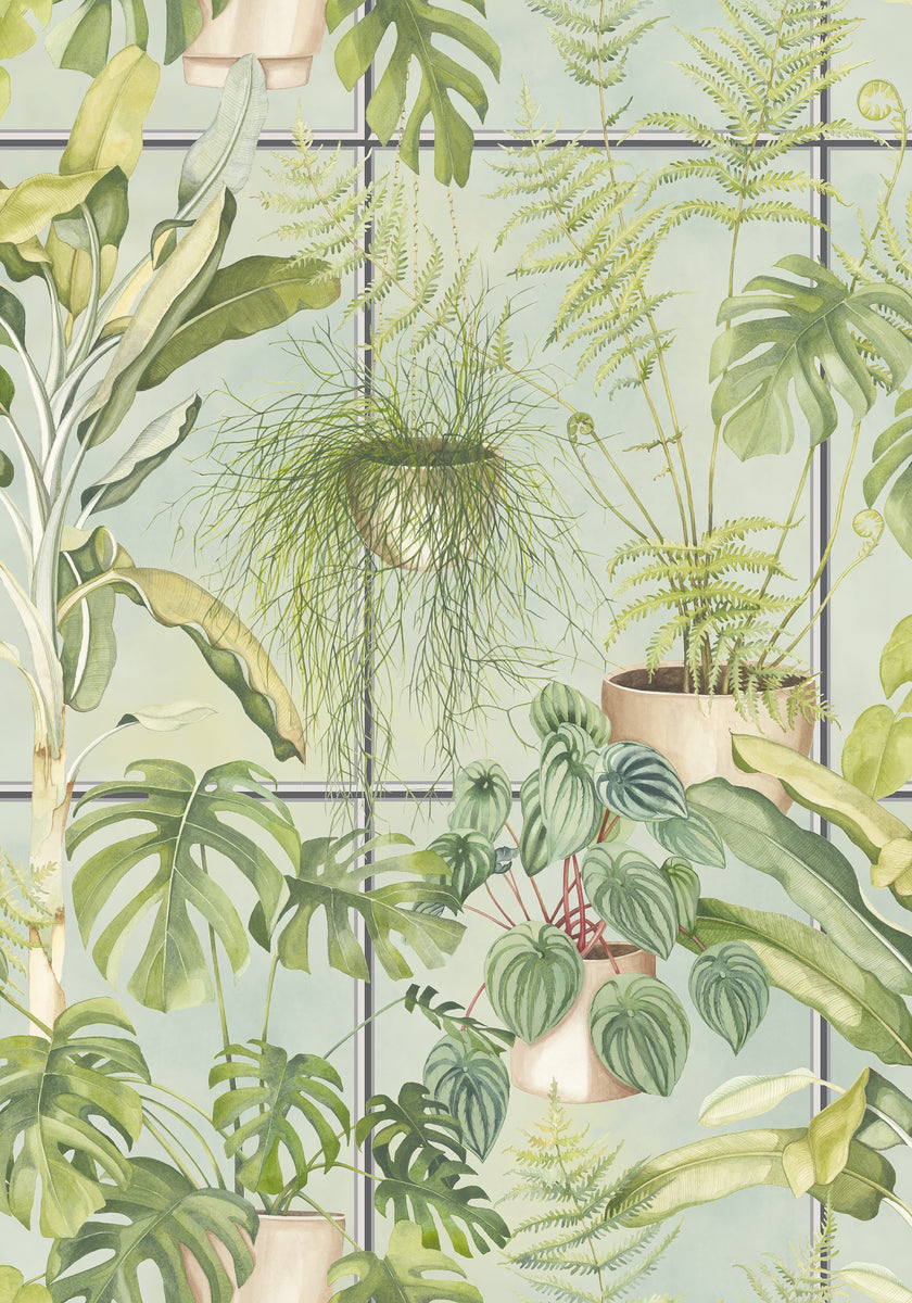 BRAND MCKENZIE Wallpaper Pattern No BMTD001/13B - The Green House ...