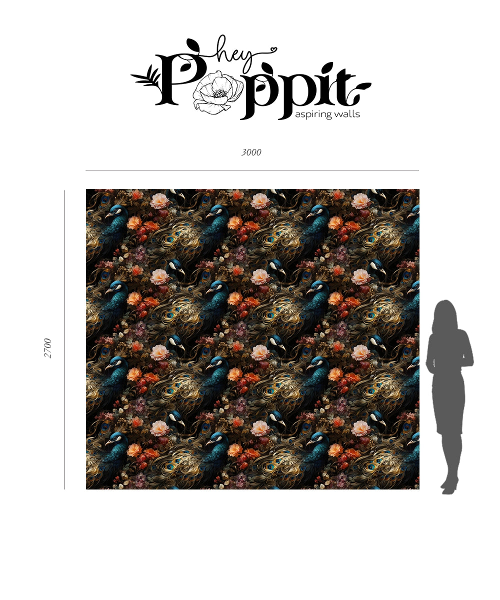 HEY POPPIT Wallpaper Pattern No - VALENCIA (A64291, A64292, A64293 ...
